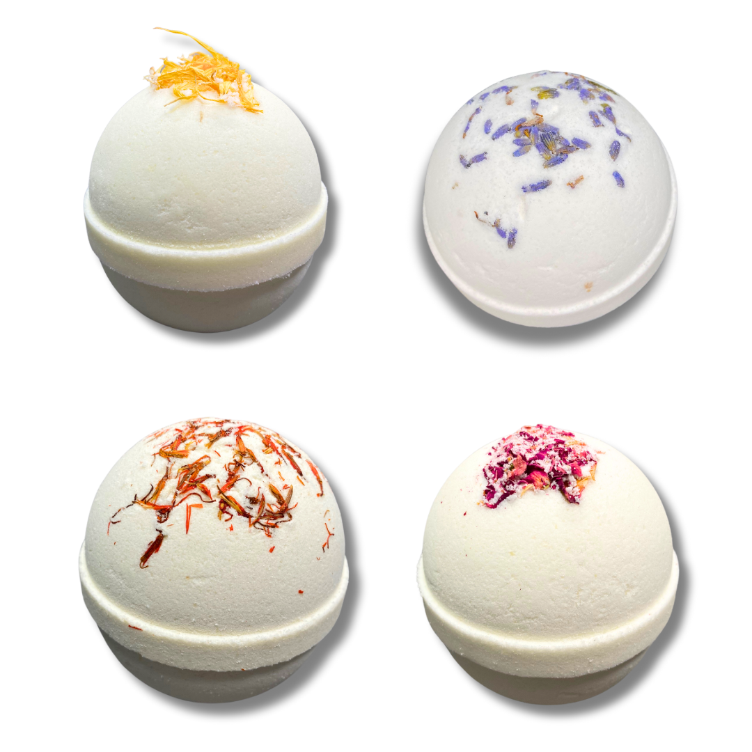 Luxury Botanical Bath Bomb Pack – Elena Bath and Body