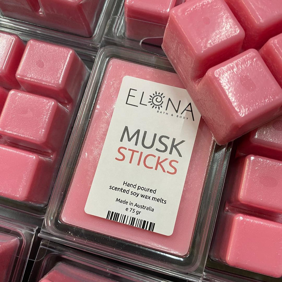 Soy Wax Melt | Australian Made | Long Lasting Fragrance | Musk Sticks Melt